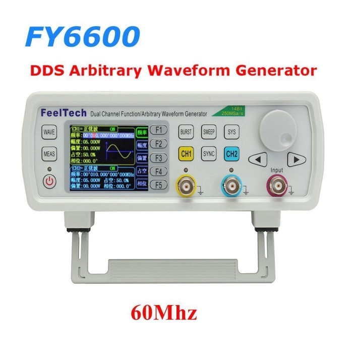 Jual New Dual Channel DDS Signal Generator FY6600 Digital 60MHz ...