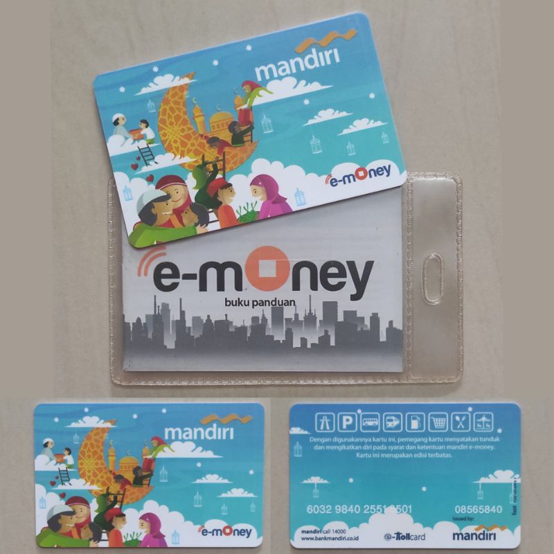 Jual Mandiri eMoney Spesial RAMADHAN ORI /Like eTOLL Tapcash Flazz or ...