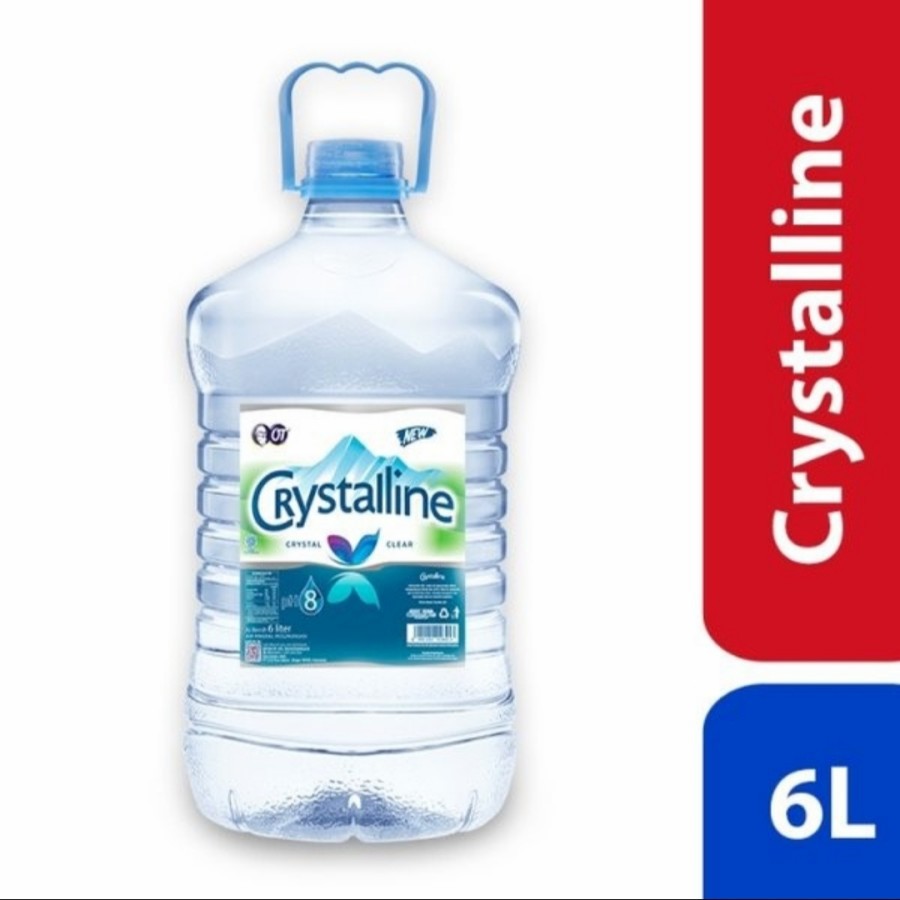 Jual Air Mineral Crystalline | Crystalin pH 8+ Baby Galon + isi 6 Liter (Kemasan Satuan ...