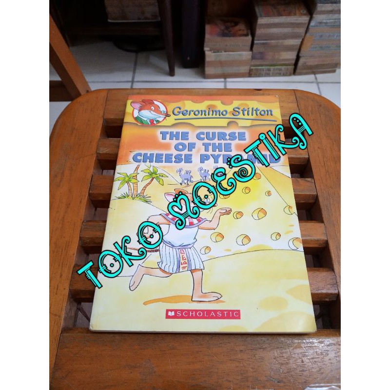 Jual NOVEL GERONIMO STILTON - THE CURSE OF THE CHEESE PYRAMID | Shopee ...