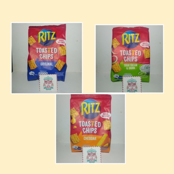 Jual Ritz Toasted Chips Cheddar Sour Cream Onion Original 229 gr ...