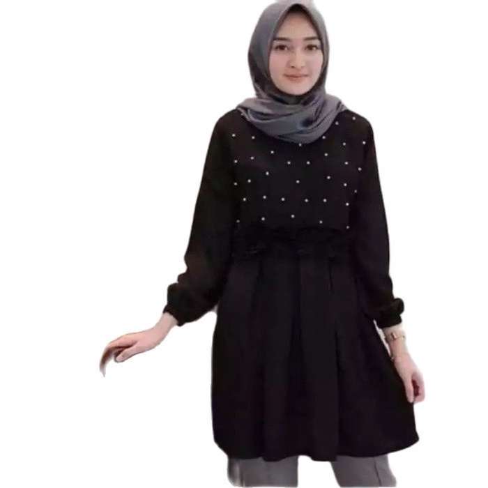 Jual Azriel_Ilham.fashion / Baju Wanita Tren Masakini / Ovi Tunik Terbaru / Atasan Tunik Wanita ...