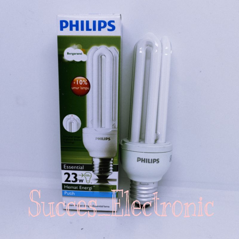 Jual Lampu philips essential 23watt 23w putih | Shopee Indonesia