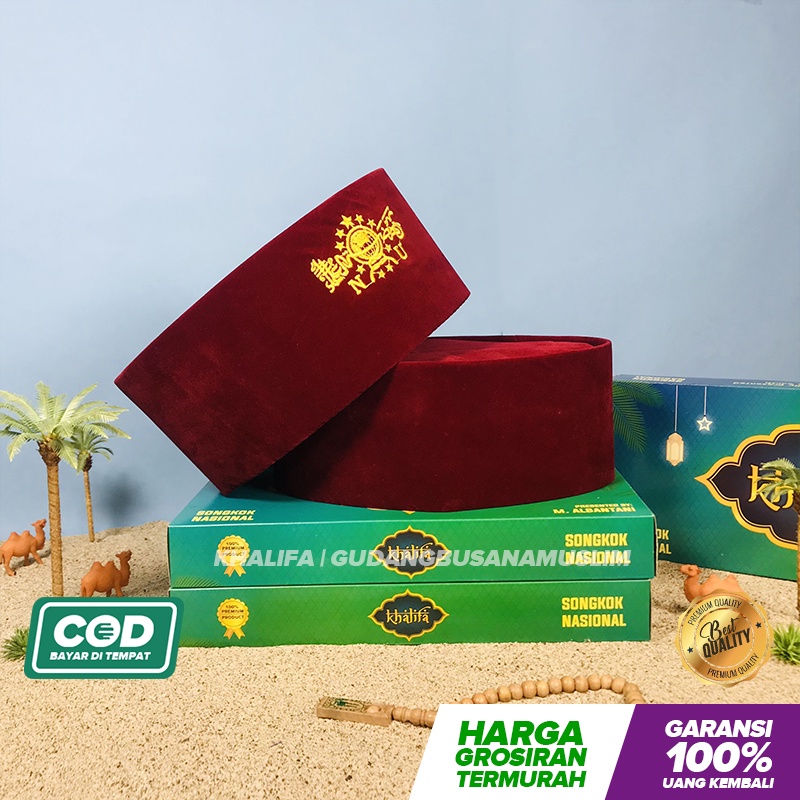 Jual Peci Merah Aceh Pitung Betawi Kesultanan Turki Songkok Polos ...