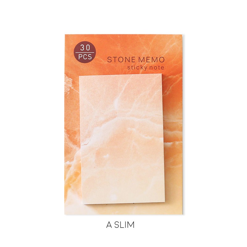 Jual Kertas Label Penanda Dokumen Stone Memo Sticky Notes Slim | Shopee ...