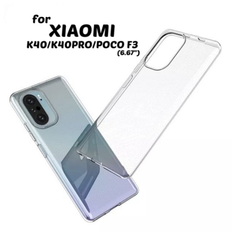 Jual Soft Case Xiaomi Poco F3 / Poco F3 Pro / K40 / K40 Pro Crystal ...