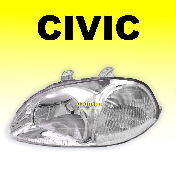 Jual LAMPU DEPAN HONDA CIVIC FERIO 1996 96 97 98 1998 1997 HEAD LAMP ...