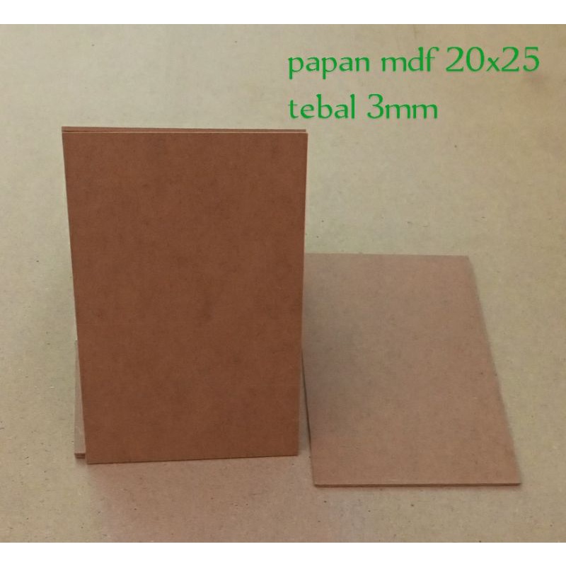 Jual Papan mdf 20x25 tebal 3mm | Shopee Indonesia