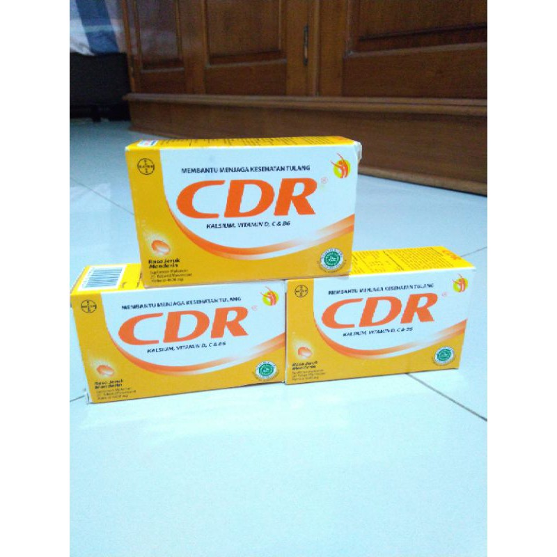 Jual CDR 20 Tablet | Shopee Indonesia