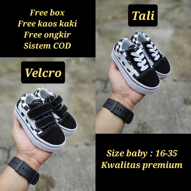 Jual Sepatu Anak Vans Catur Murah | Shopee Indonesia