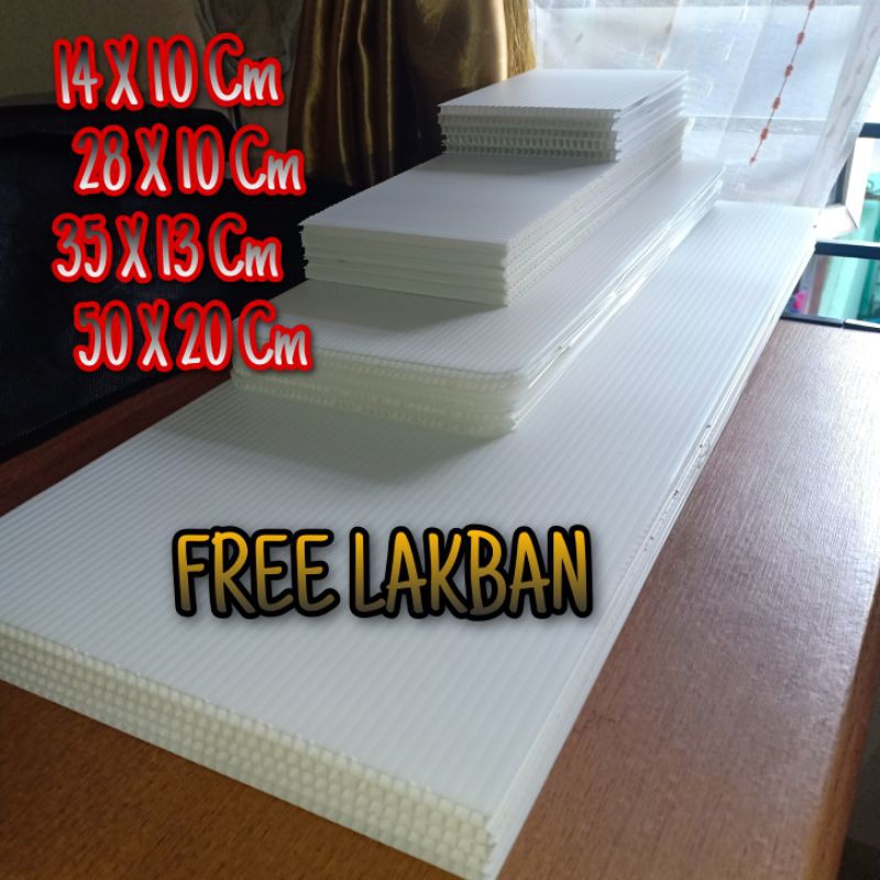 Jual ALAS KUE TAR / KARDUS PLASTIK / IMPRABOARD, FREE LAKBAN 3mm & 5mm ...