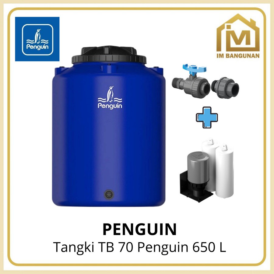 Jual Tangki Tandon Torrent Air Water Tank Penguin TB 70 TB70 650 L ...