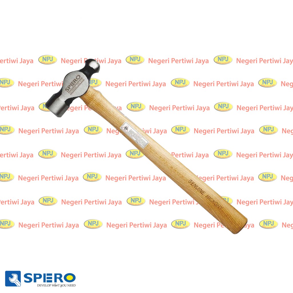 Jual Spero Ball Peen Hammer 24oz Wooden Shaft - Palu Konde 24oz ...