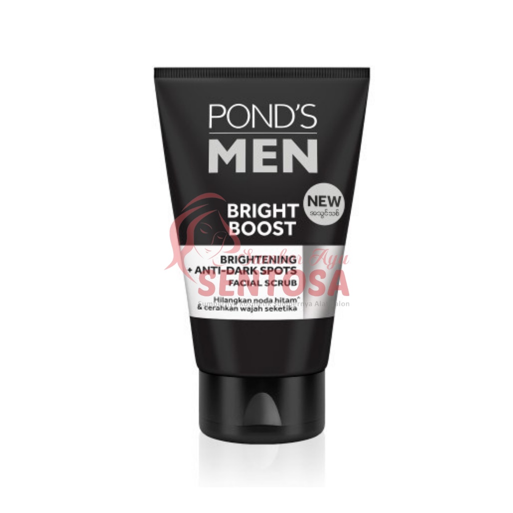 Jual PONDS MEN BRIGHT BOOST FACIAL SCRUB 50GR | Shopee Indonesia