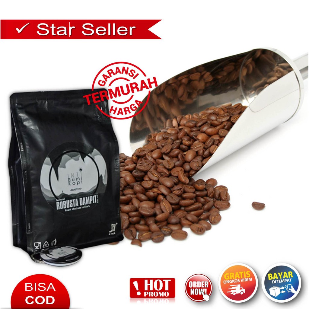 Jual KOPI JAVA ROBUSTA DAMPIT 250GR - 500GR - 1000GR / BUBUK ATAU BIJI ...