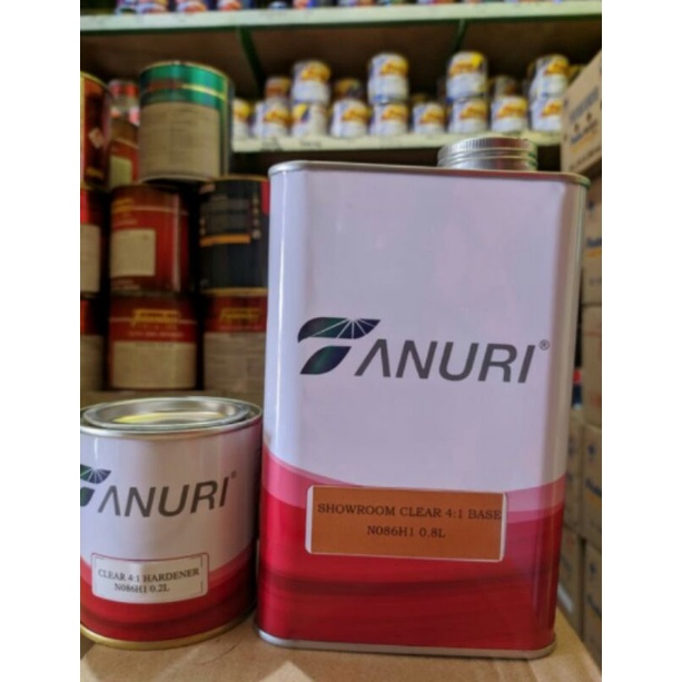 Jual CLEAR VERNIS TANURI SHOWROOM 4+1 (2 KOMPONEN) | Shopee Indonesia