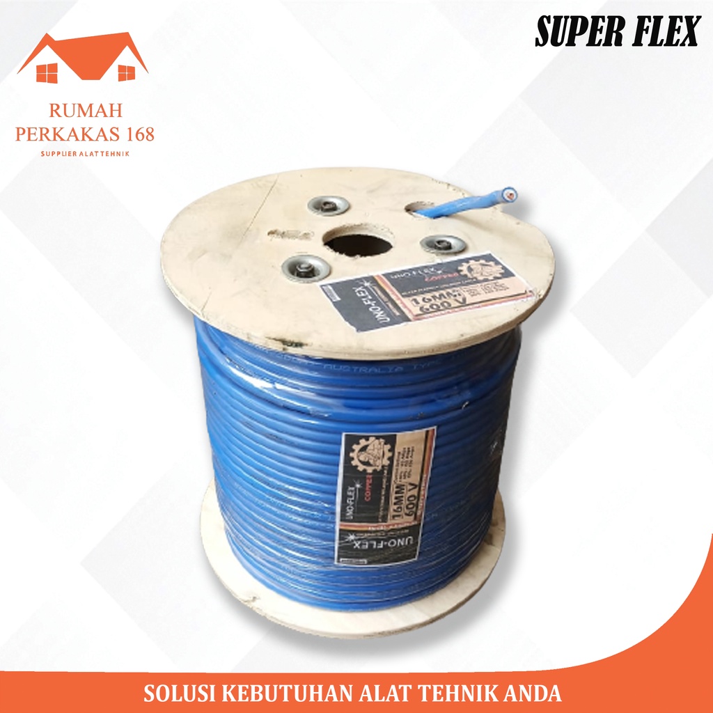 Jual KABEL LAS SUPERFLEX 16MM / WELDING CABLE SUPERFLEX 16 MM FULL ...