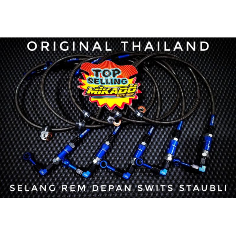 Jual selang rem depan swits staubli 90 derajat 45 drajat original ...