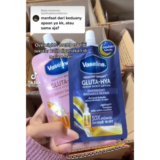 Jual VASELINE THAILAND KEMASAN SACHET ORIGINAL | Shopee Indonesia