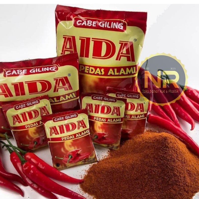 Jual cabe bubuk aida 500g/ bubuk cabe 250g | Shopee Indonesia