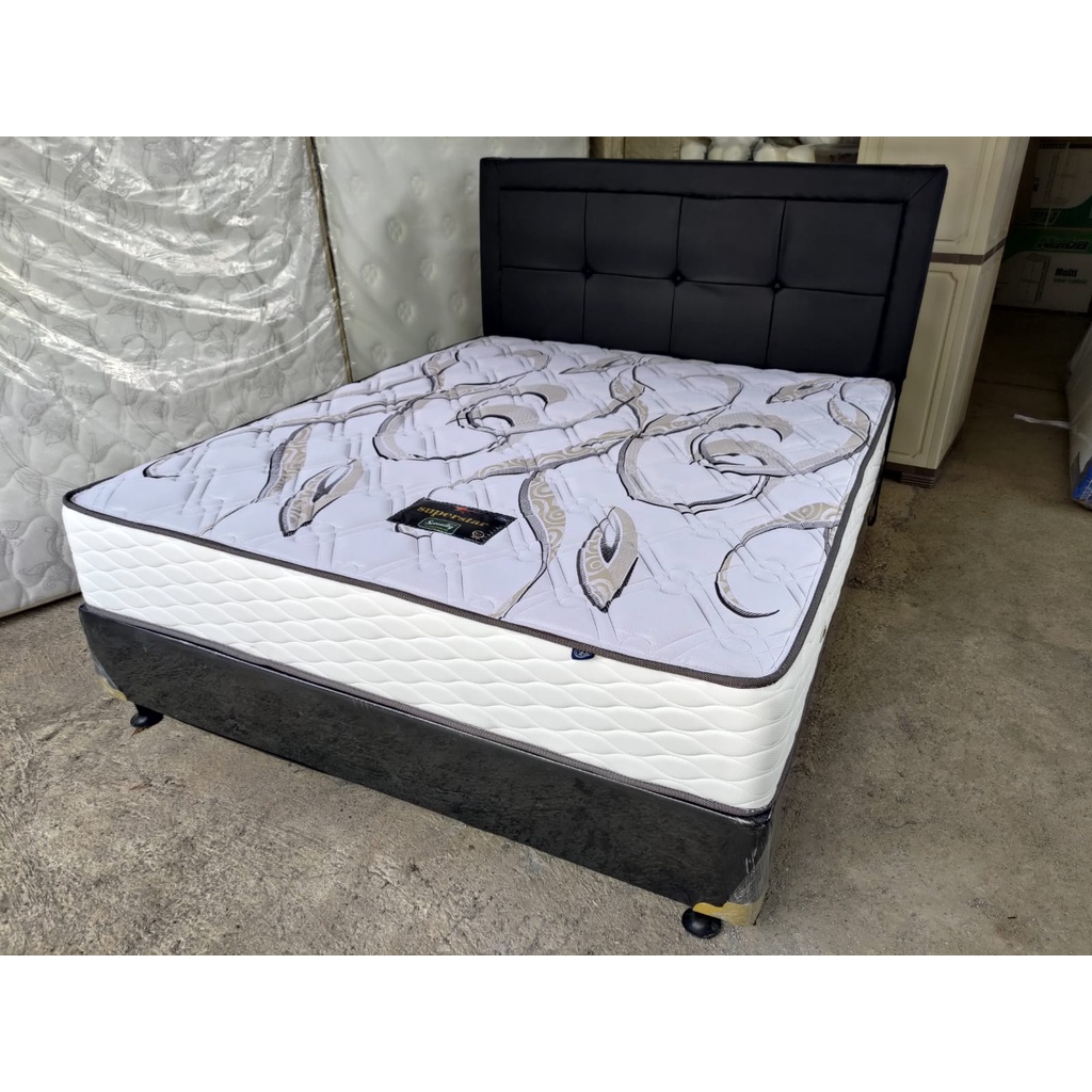 Jual Paket Springbed Fullset Elite Serenity Superstar 160x200 (Free ...