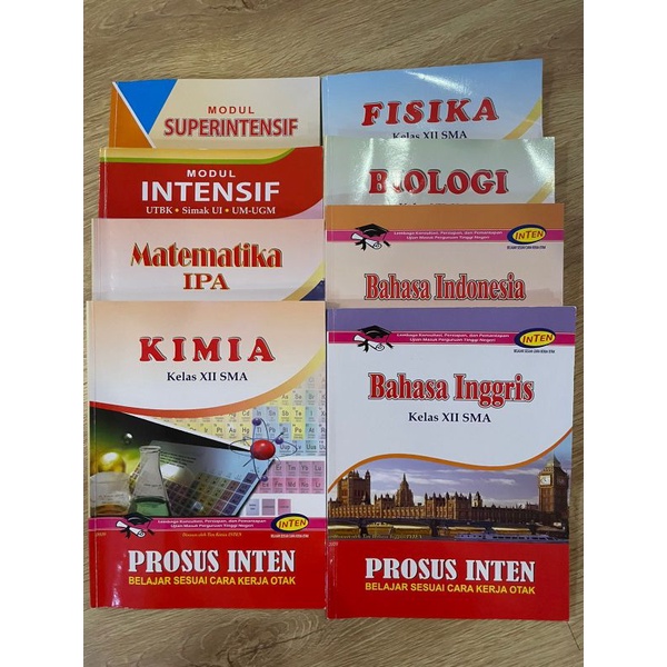 Jual buku prosus inten saintek 2021 lengkap fisika kimia math biologi ...