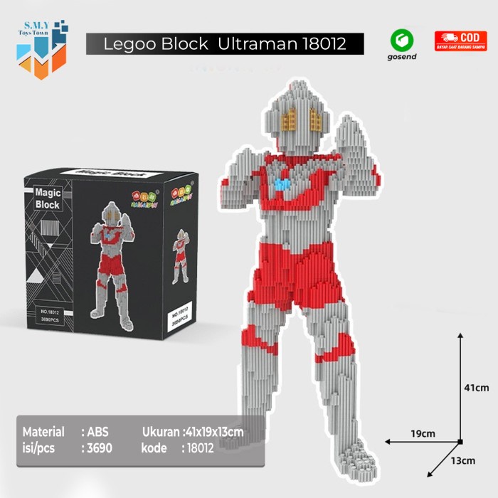 Jual Produk Lego Block Ultraman 18012 - Bricks Education Bergaransi ...