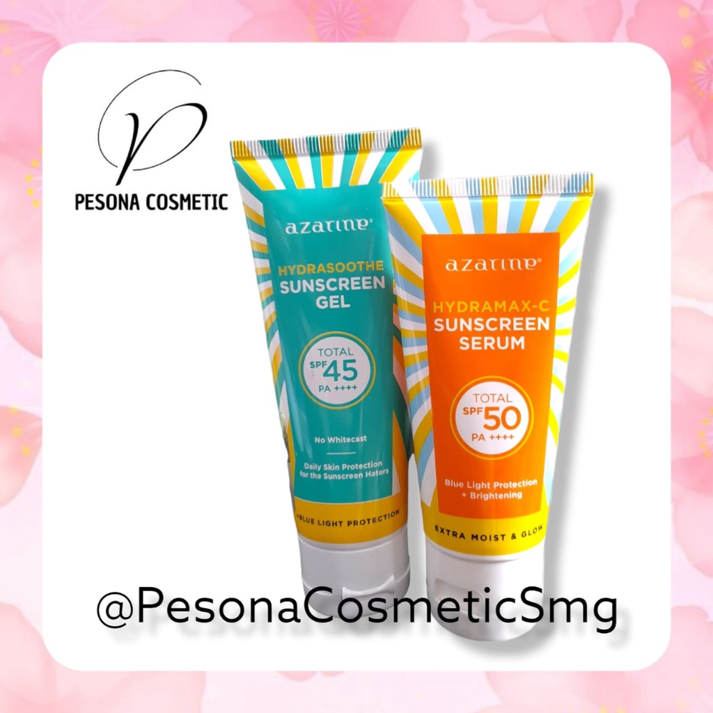 Jual AZARINE HYDRASOOTHE SUNSCREEN GEL SPF 45+++/ TERMURAH/ ORIGINAL ...