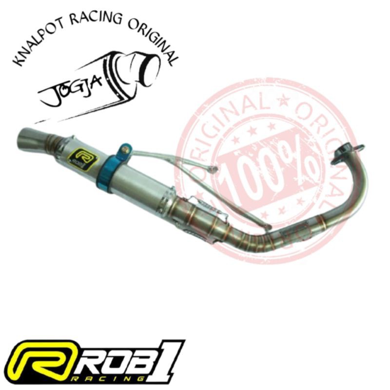 Jual Knalpot ROB1 Stainless DB19 DragBike Matic 200Cc 100% Asli ...