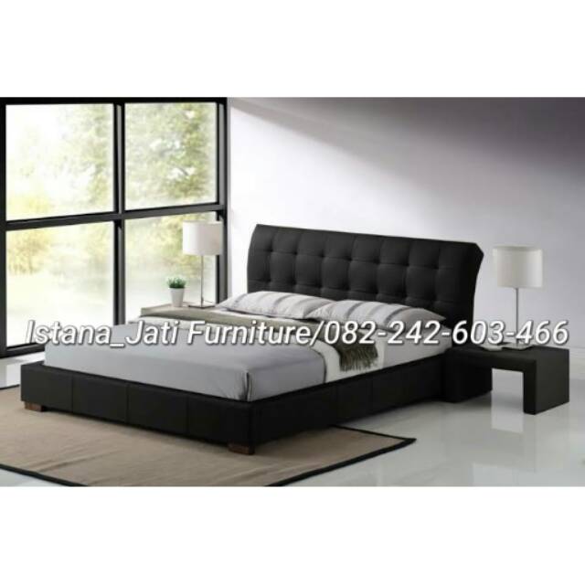 Jual Dipan kasur minimalis/dipan anak minimalis/figura kaca modern ...