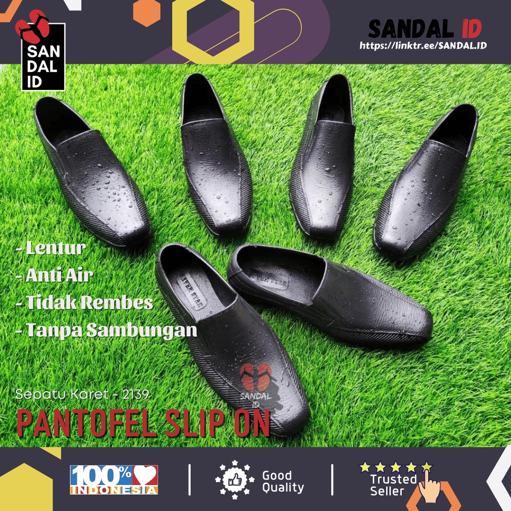Jual Sepatu Pantofel Hitam Pria Formal Kantor Sepatu Pantopel Fantofel ...