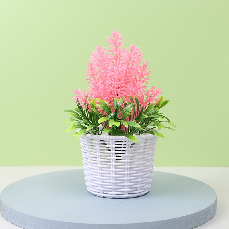 Jual Ornamen Tanaman Bunga Lavender / Artifisial Plastik Pot Tumbuhan ...
