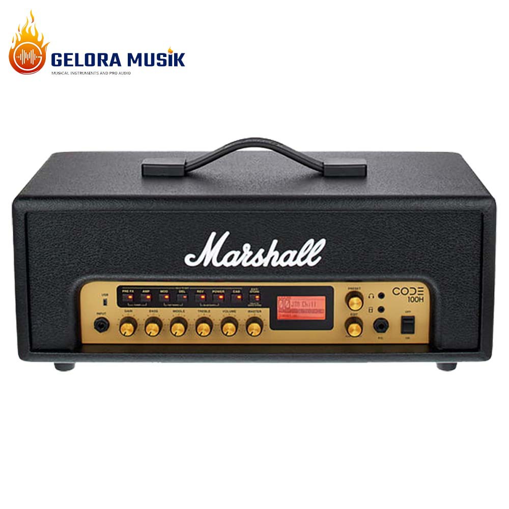 Jual Ampli Gitar Marshall CODE100H Head 100W | Shopee Indonesia