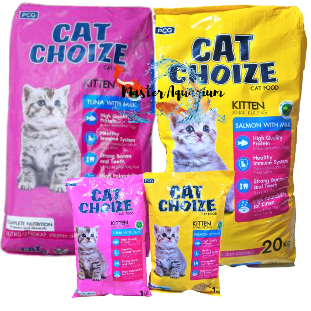 Jual GRAB INSTANT - CAT CHOIZE KITTEN TUNA 20 KG / CAT CHOIZE KITTEN ...