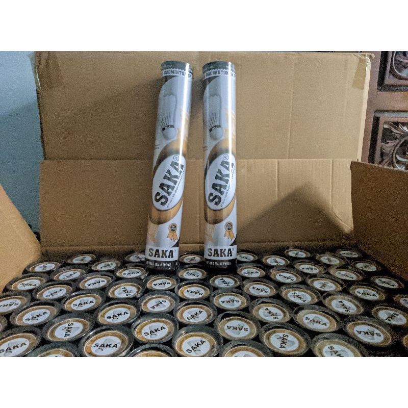 Jual Kok Saka Hitam | Shuttlecock Saka Hitam | Cock Saka | Kok Saka ...