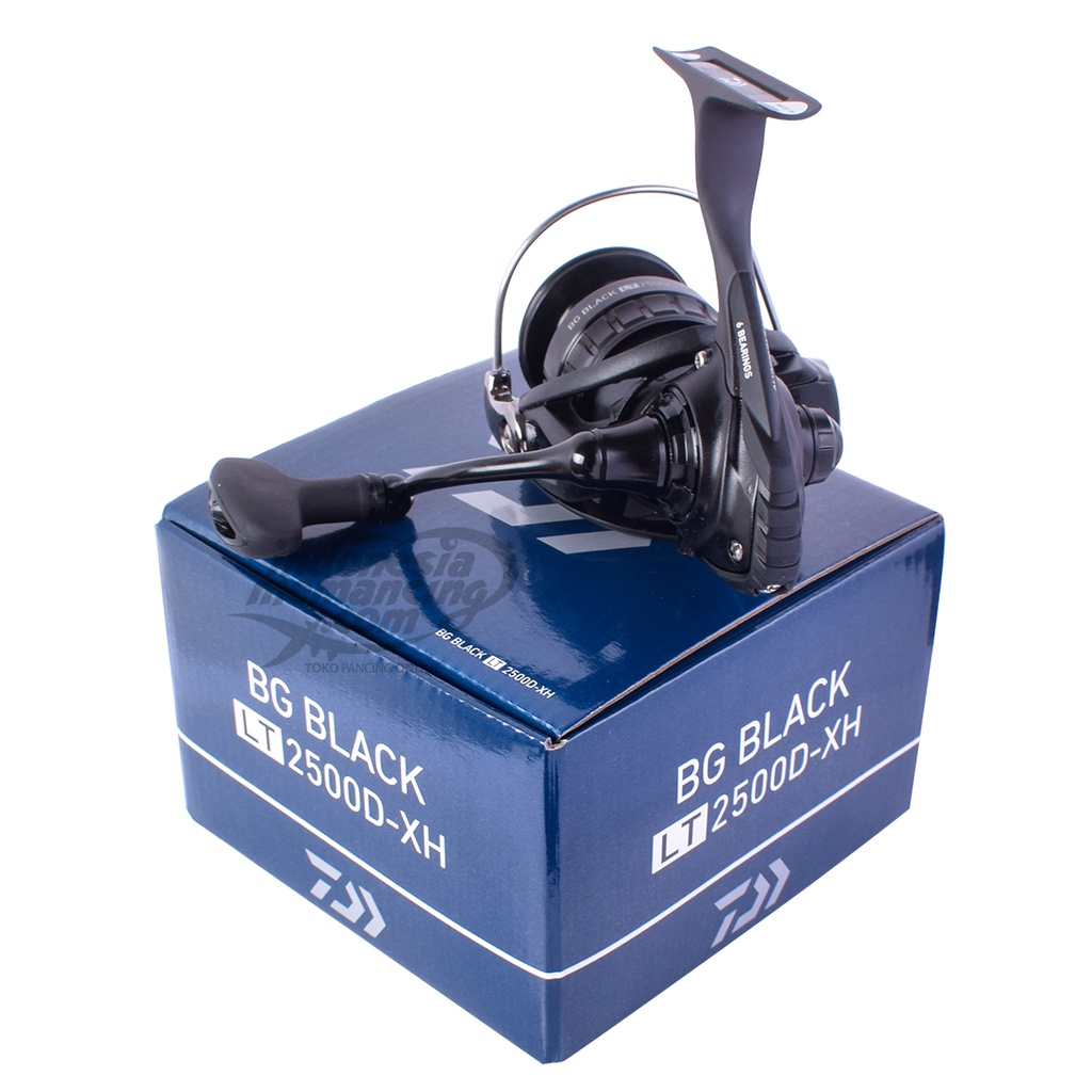 Jual Reel Spinning Daiwa BG Black LT 2021 2500D-XH | 3000D-XH-ARK | 4000D-CXH-ARK | 5000D-CXH ...