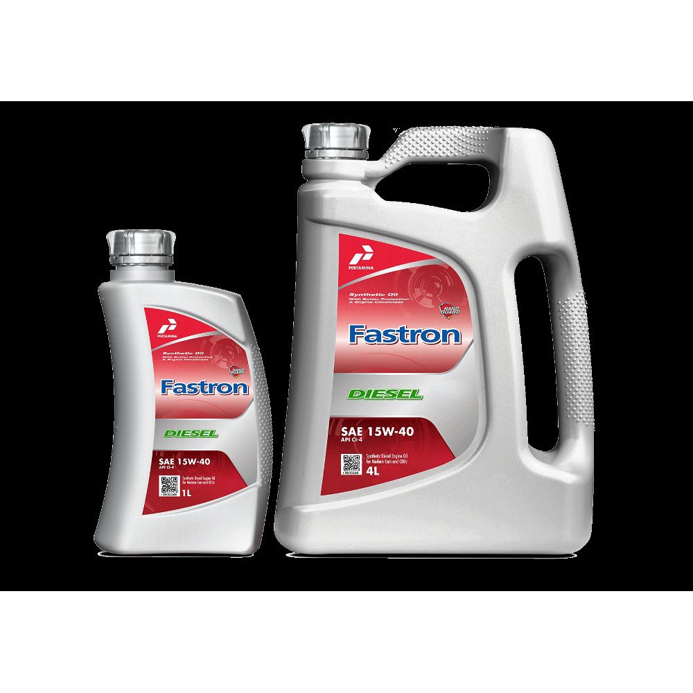 Jual FASTRON DIESEL SYNTHETIC OIL SAE 15W-40 1 LITER - OLI PERTAMINA | Shopee Indonesia