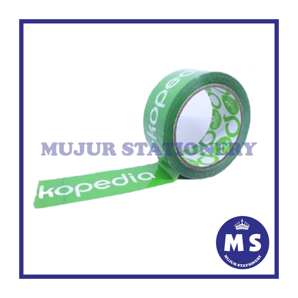 Jual LAKBAN OPP TAPE SOLASI CORTAPE TOKOPEDIA 2 INCH 48 MM | Shopee ...
