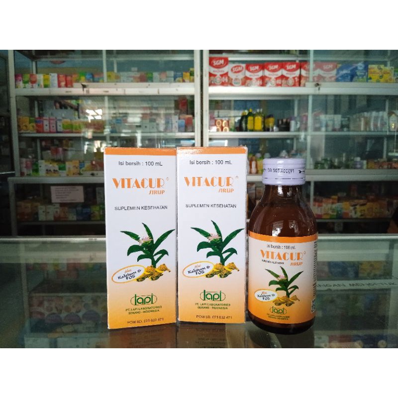 Jual VITACUR SYRUP 100ML | Shopee Indonesia