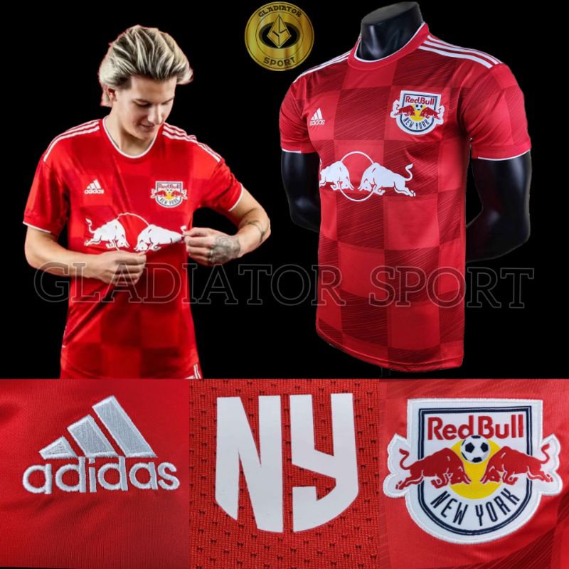 Jual Jersey Red Bull New York Away 2022-2023 Grade Original | Shopee ...