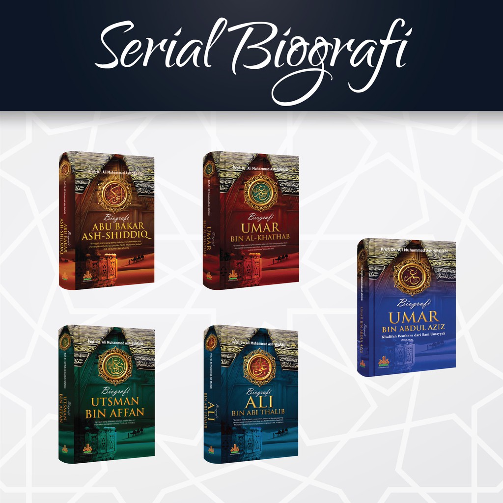 Jual Buku Seri Lengkap Biografi Khalifah Rasyidin plus Umar bin Abdul Aziz. Pustaka Al-Kautsar ...