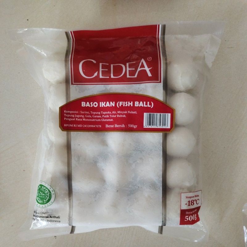 Jual aneka baso ikan Cedea 500gr | Shopee Indonesia
