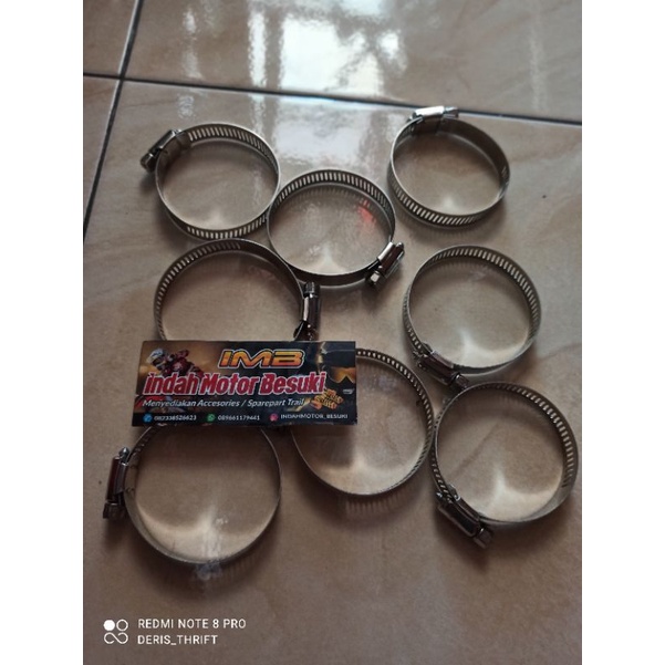 Jual KLEM STAINLES KARBU MANIMPOL FIKTER | Shopee Indonesia