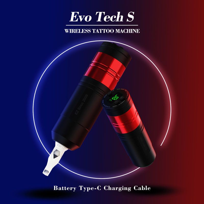 Jual EZ EvoTech S Wireless Battery Tattoo Pen Machine | Shopee Indonesia