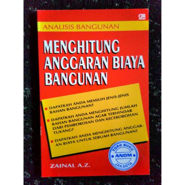 Jual Buku Menghitung Anggaran Biaya Bangunan Shopee Indonesia