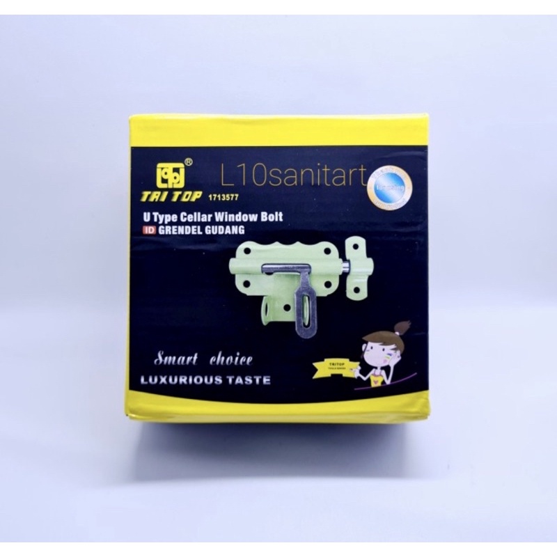 Jual Grendel Overpal TRITOP 2” / GTK Tri Top TEBAL / Grendel Overval 2 ...