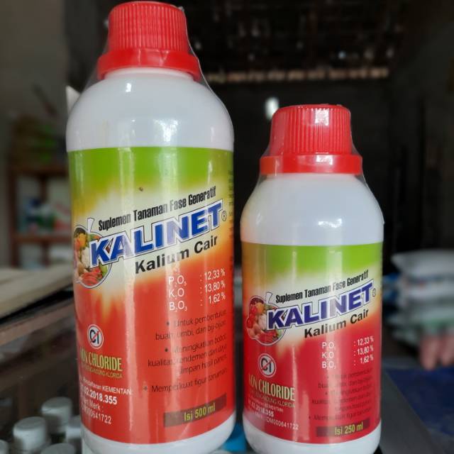 Jual KALINET - Suplemen Tanaman Fase Generatif Ukuran 1Liter - Murah ...