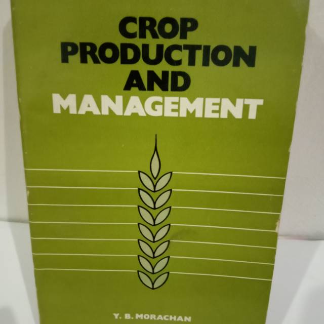 Jual BUKU ORIGINAL CROP PRODUCTION AND MANAGEMENT SECOND EDITION. | Shopee Indonesia