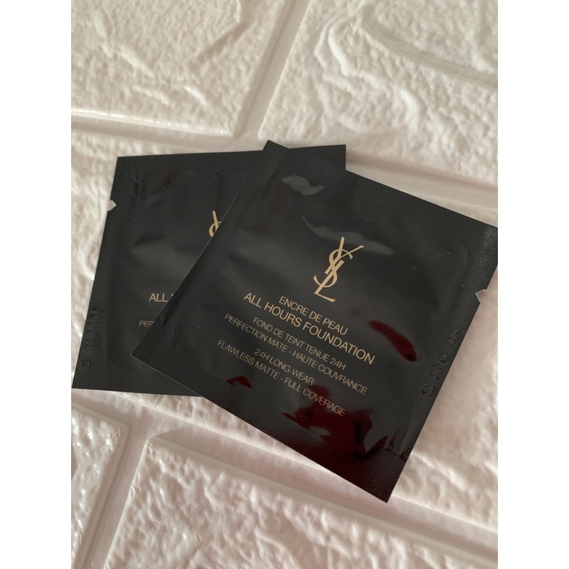Jual YSL All Hours Foundation sample (ORIGINAL) | Shopee Indonesia