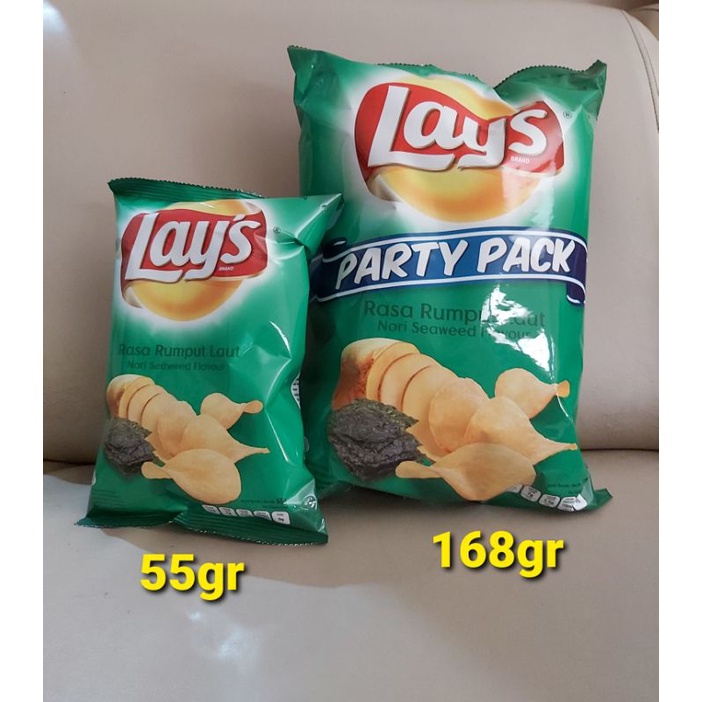 Jual LAYS RASA RUMPUT LAUT 55 GRAM | Shopee Indonesia
